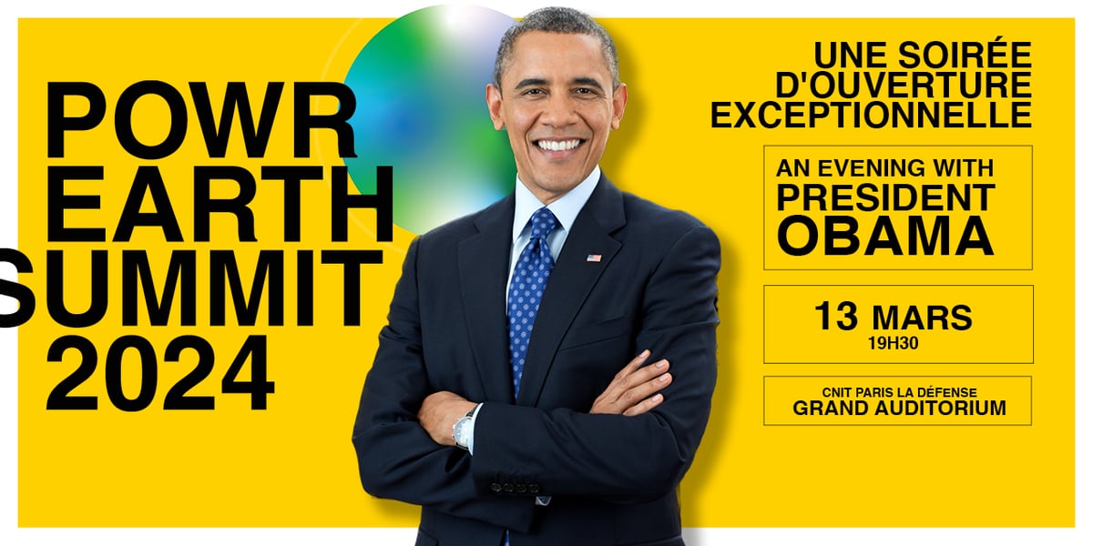 Barack Obama, sur scène à Paris le 13 mars prochain en tant qu’invité d ...