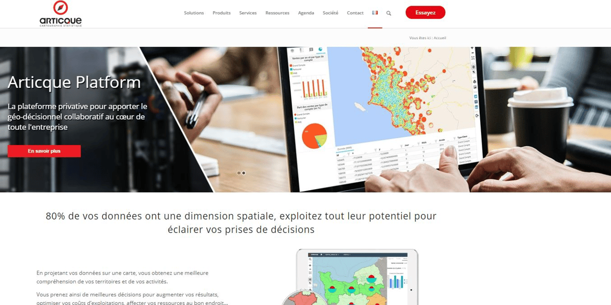 Articque veut lever 2 millions d'euros pour ses cartes géographiques ...